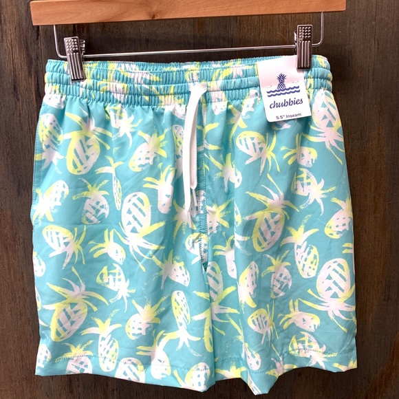 chubbies | Swim | New Chubbies Swim Shorts Trunks Pineapples Xlxxl ...